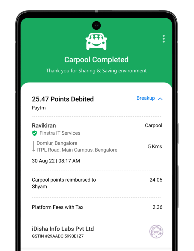 Quick Ride for all Commute. Book Carpool, Taxi and Bikepool.