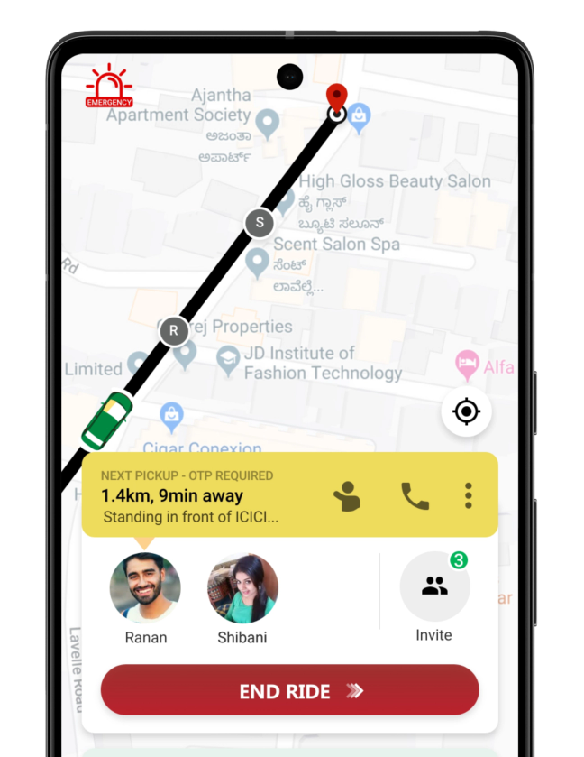 Quick Ride for all Commute. Book Carpool, Taxi and Bikepool.
