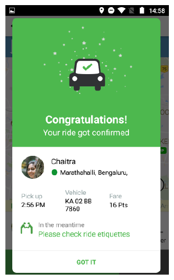 Quick Ride - Carpool with verified professionals